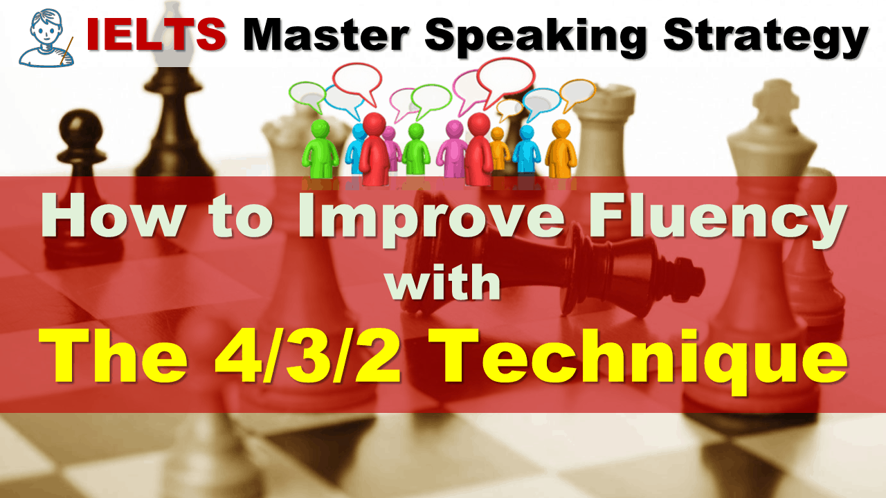 IELTS Speaking: How to Improve Fluency with the "4/3/2" Technique | IELTS Master